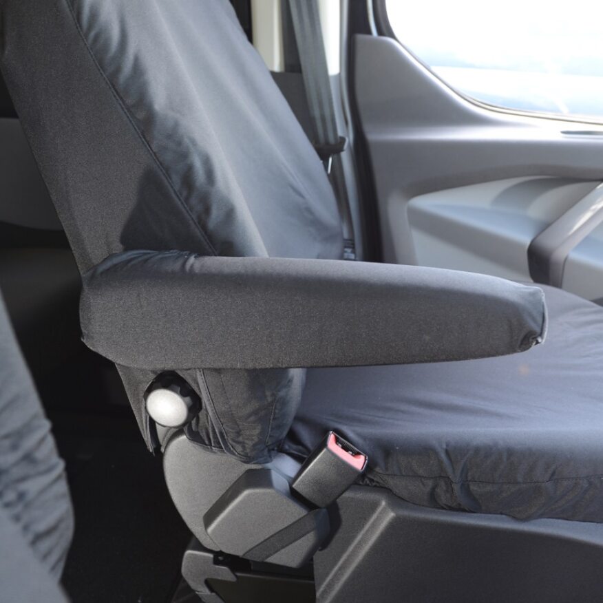 Ford Transit Custom Tourneo 2013-2024 Tailored Seat Covers - Two Single ...