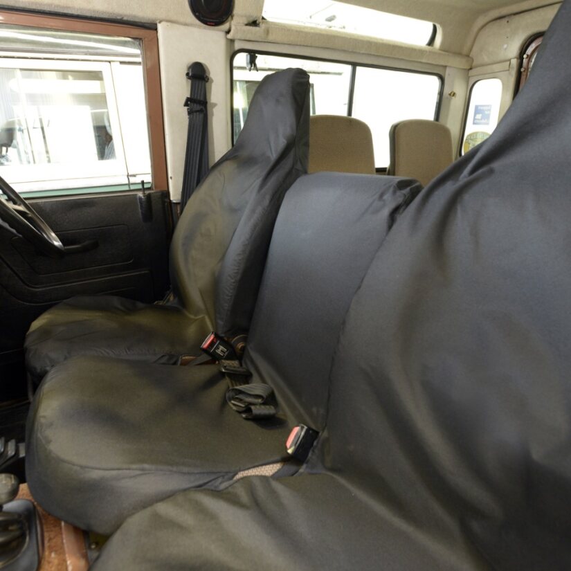Land Rover Defender 90 & 110 1983-2007 Tailored Seat Covers - Two Front ...